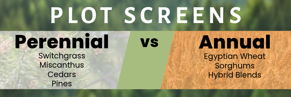 Guide to Food Plot Screening – Thunder Ridge Outdoors